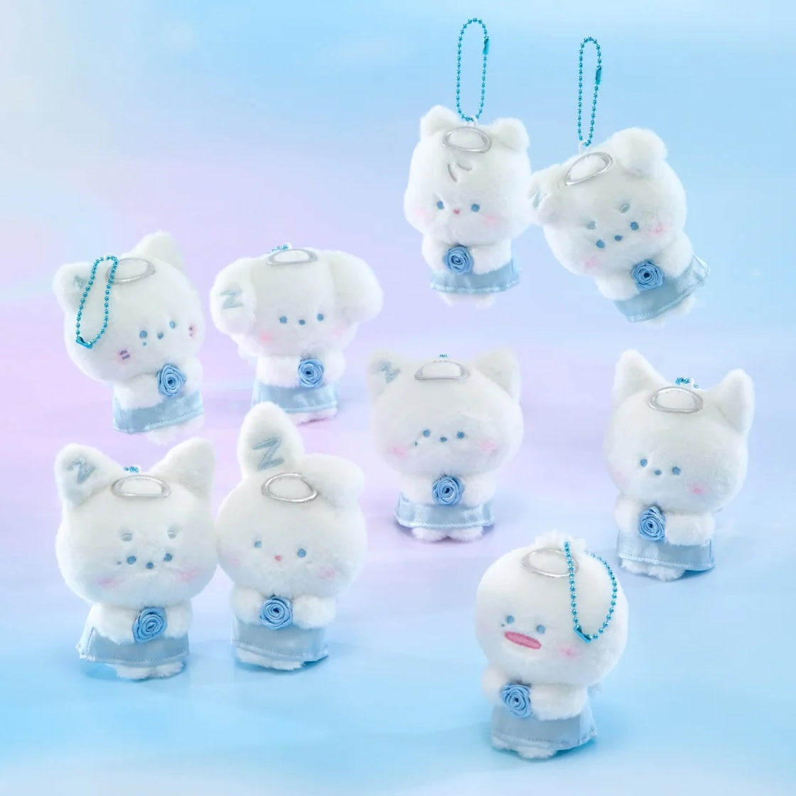 [PREORDER] ZEROBASEONE - ZERONI Angel Plush Keyring – Daestore