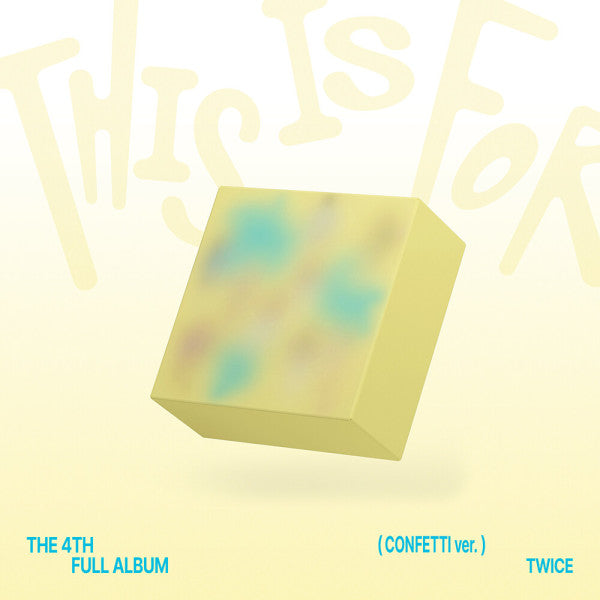 TWICE - This Is For [CONFETTI] - 4th regular album – Daestore